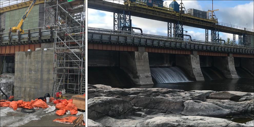 Innovative Repairs Restore Spillway Pier & Preserve Natural Wildlife ...